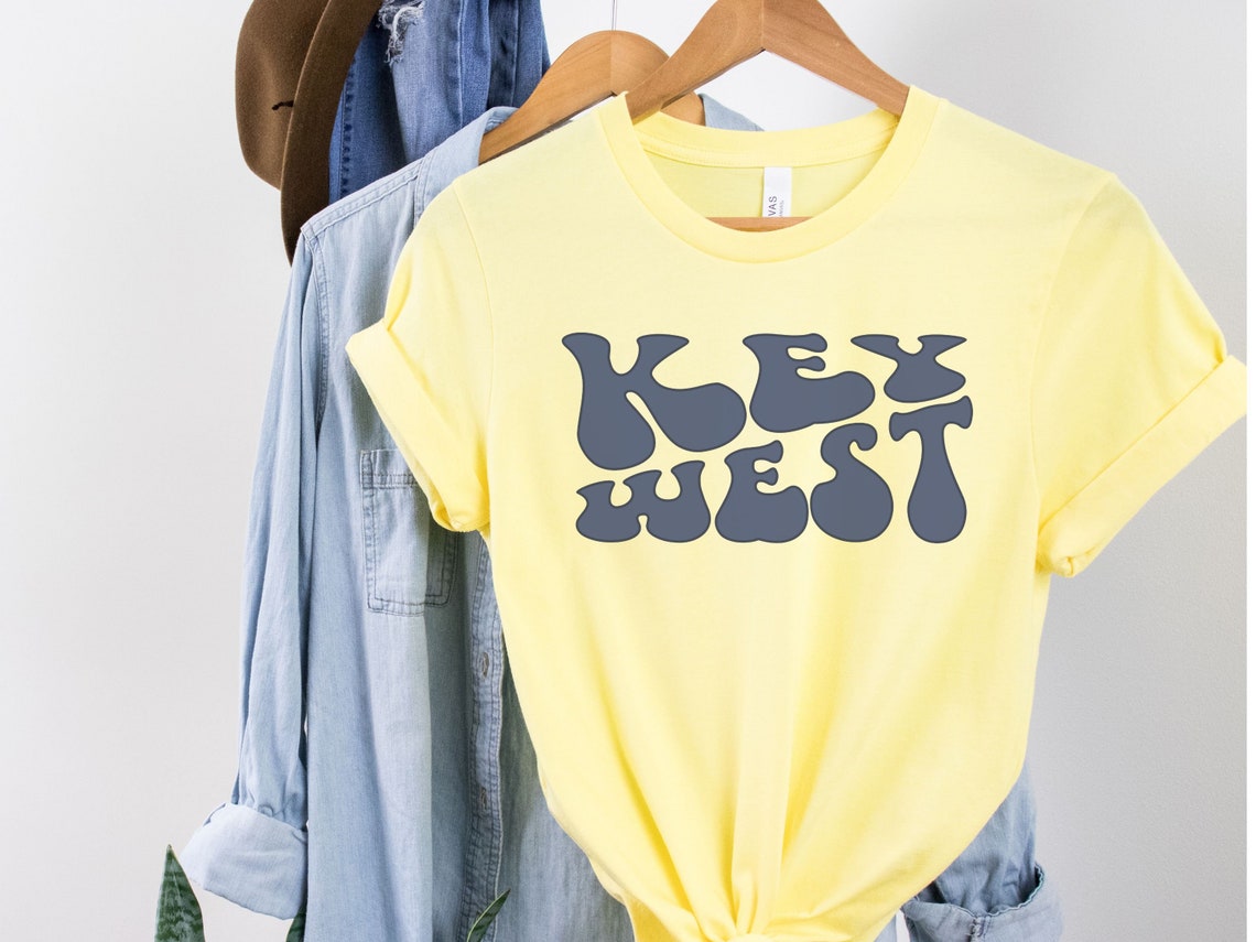 Key West Shirt for Key West FL Vacation Retro Key West - Etsy