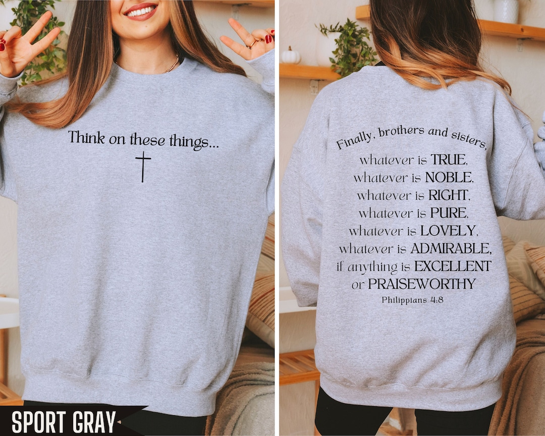 Christian Sweatshirts Jesus Crewneck Christian Women Gift Cute ...