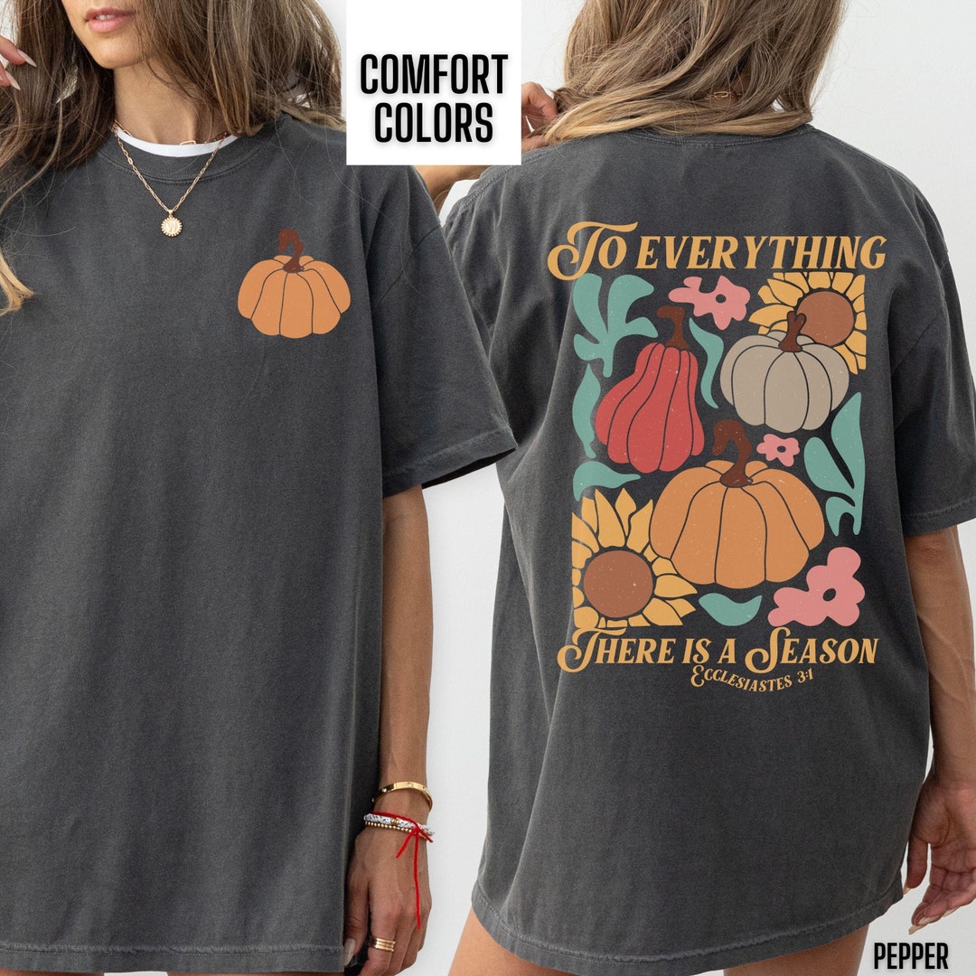Comfort Colors Christian Halloween Shirt Fall Jesus Tshirt Cute Pumpkin ...