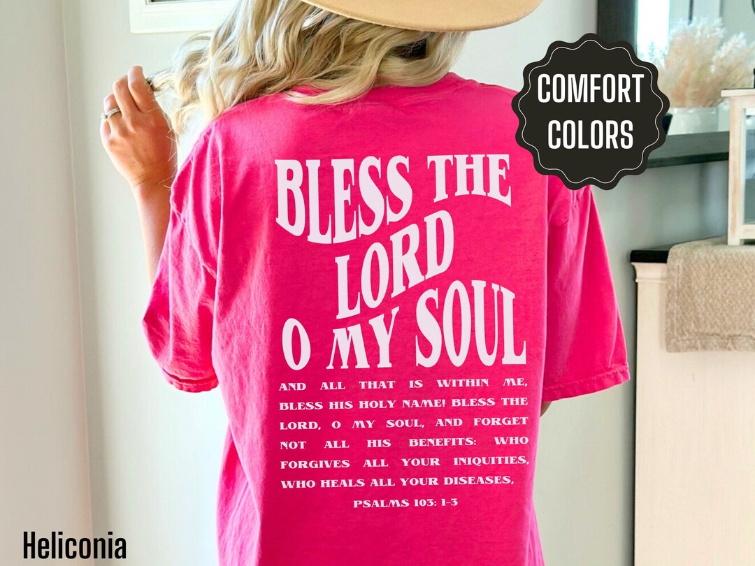 Back Print Bible Verse Tshirt Modest Christian T Shirt Trendy Bible ...