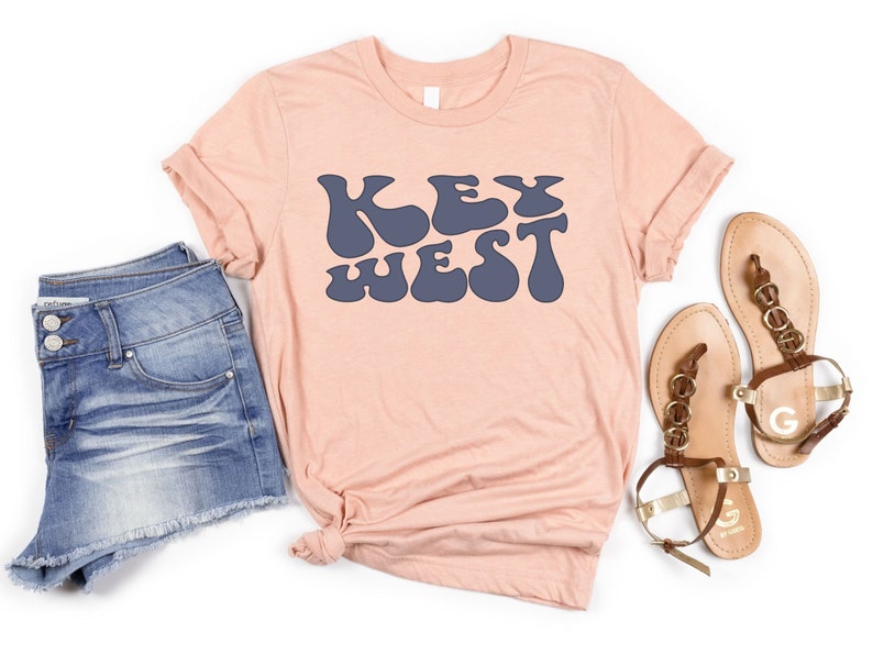 Key West Shirt for Key West FL Vacation, Retro Key West Tshirt, Key ...