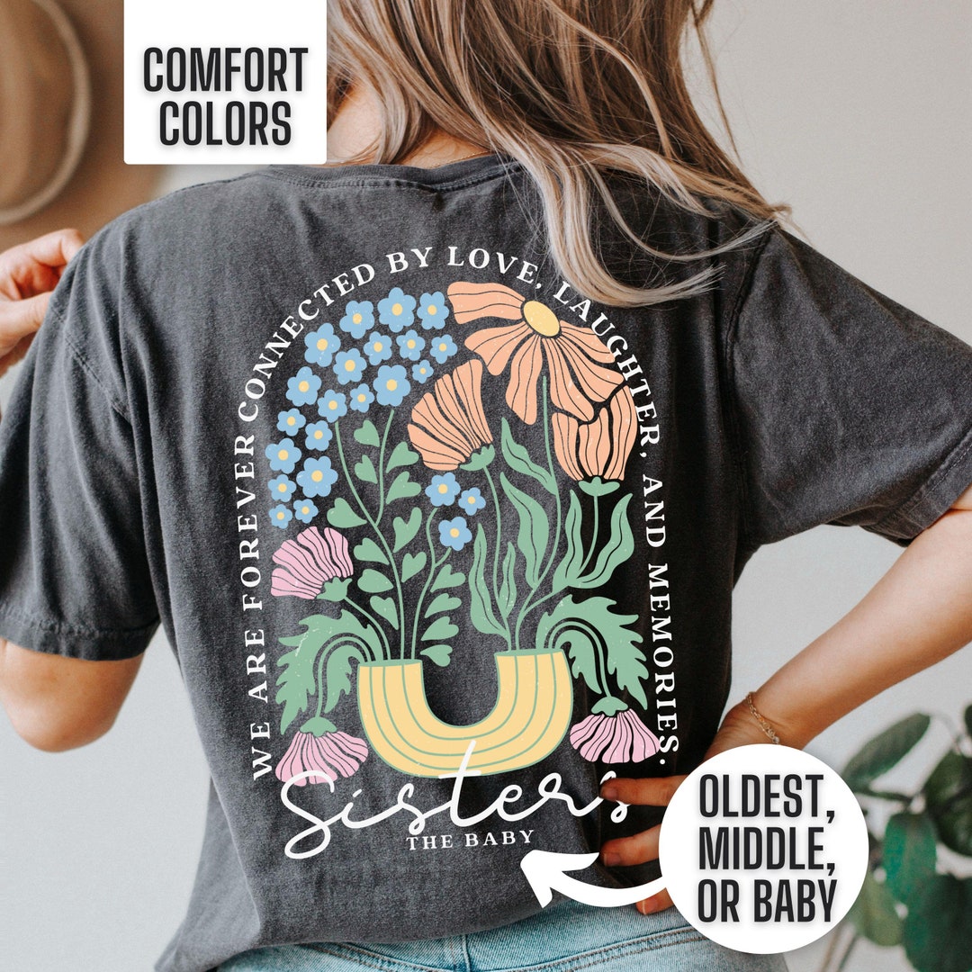 Matching Sisters Shirts for Adult Matching Sister Outfit Oldest Sister ...