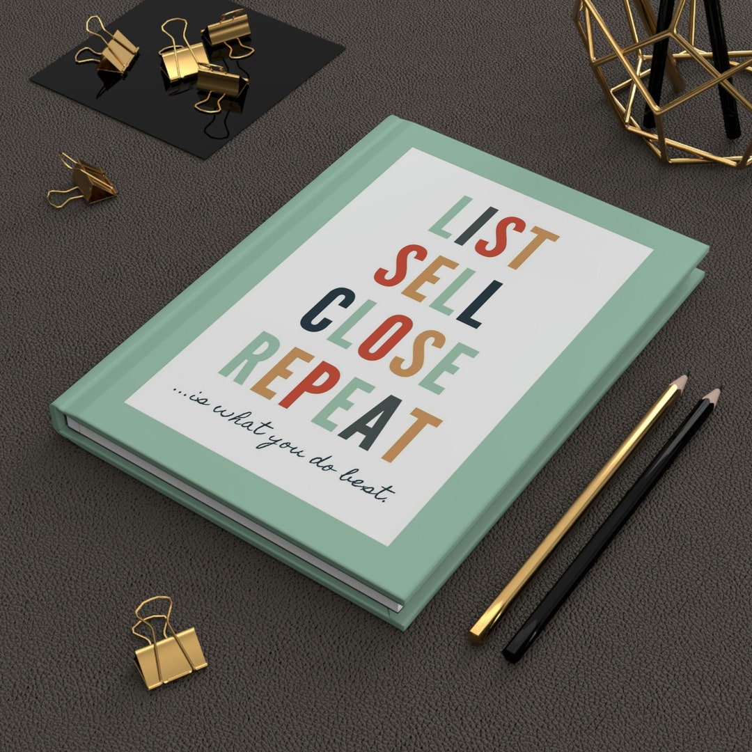 Realtor Journal Thank You Gift for Realtor Closing Gift for Real Estate ...