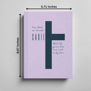 Personalized Journals for Men Christian Gift for Man Notebook for Women ...