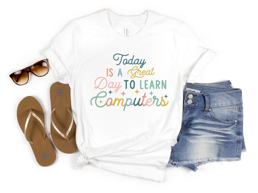 Computer Teacher Shirt for Technology Teacher Tshirt Computer Science ...