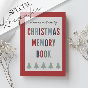 Custom Christmas Memory Book Christmas Journal Personalized Family ...