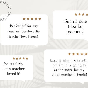 Teacher Journal, Thank You Gift for Teacher, End of Year Teacher ...
