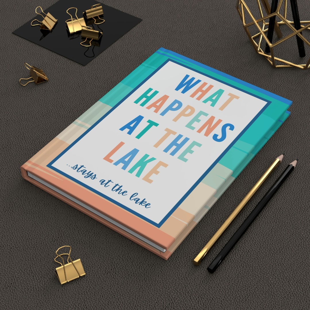 Lake House Guest Book Vacation Rental Notebook Lake Cottage Journal ...