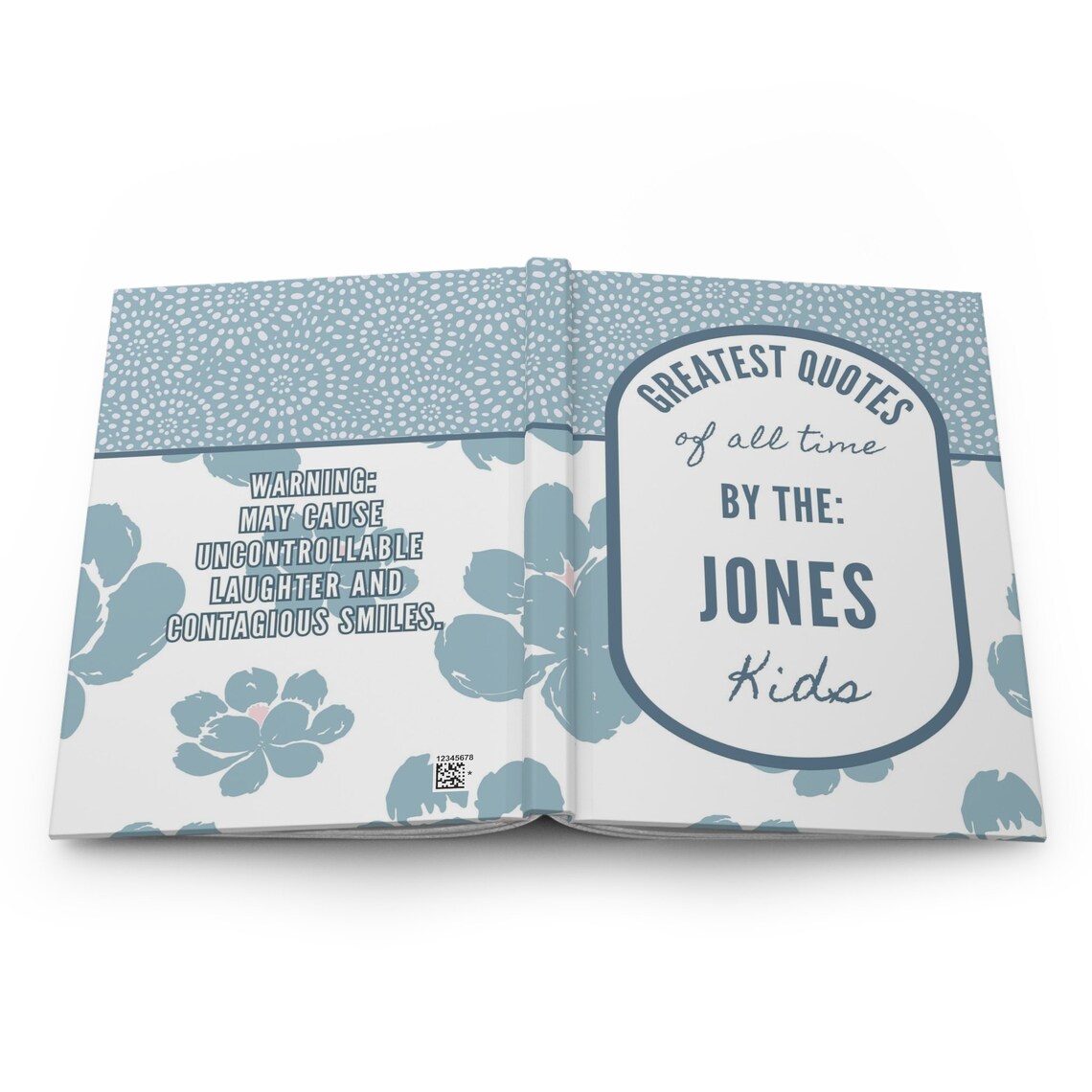 Personalized Gift Mother's Day Funny Things My Kids Say Journal ...