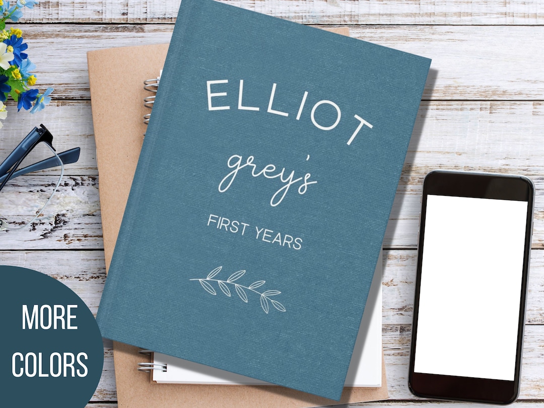 Personalized Baby Journal Custom Baby Book Baby Shower Gift - Etsy