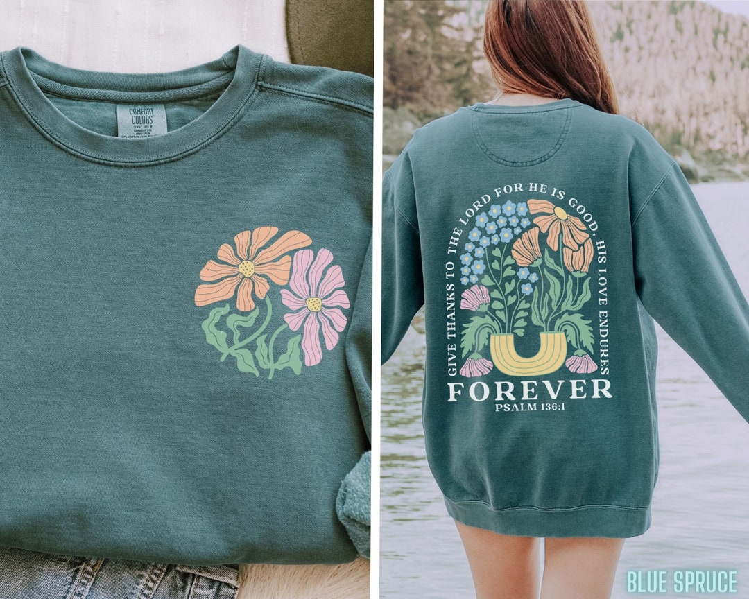 Boho Christian Sweatshirt Jesus Crewneck Bible Verse Shirt Religious ...