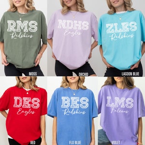 School Spirit Shirts for Kids Custom School Tshirt Middle School ...
