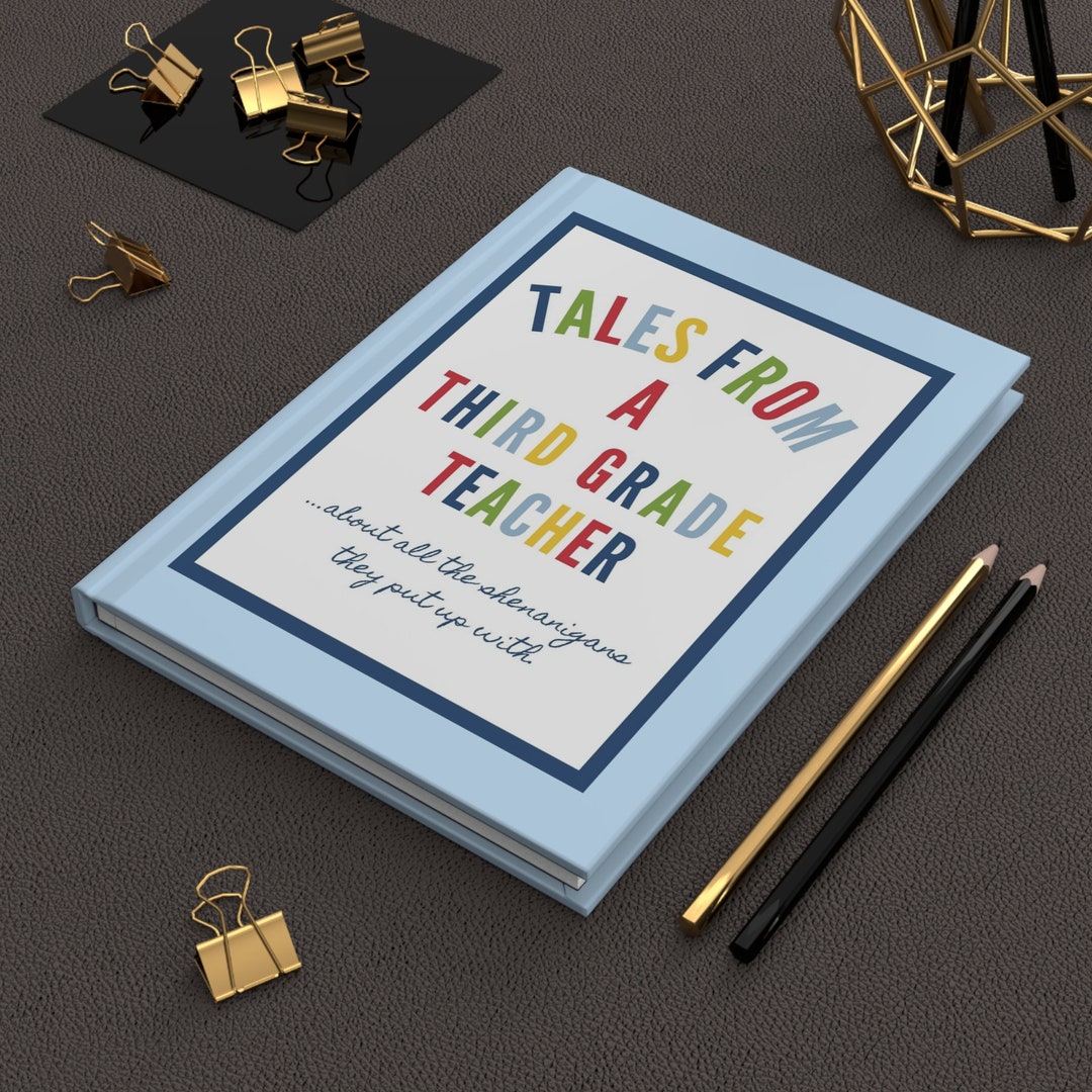 Third Grade Teacher Gift for 3rd Grade Teacher Journal Notebook First ...