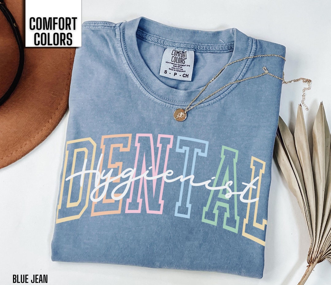 Comfort Colors Dental Hygienist Shirt Hygienist Tshirt Dental Hygiene ...