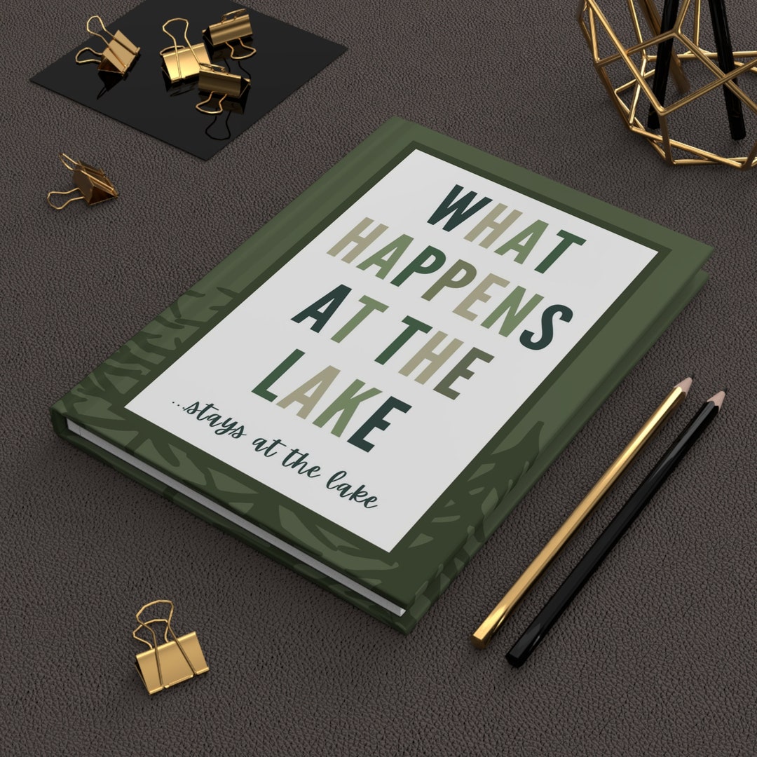 Lake House Guest Book, Rustic Notebook, Cabin Journal, Cabin Decor ...