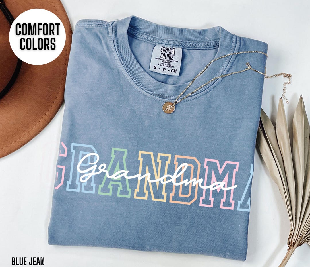 Comfort Colors Grandma Shirt Grandma Gift for Grandma Tshirt Grandma ...