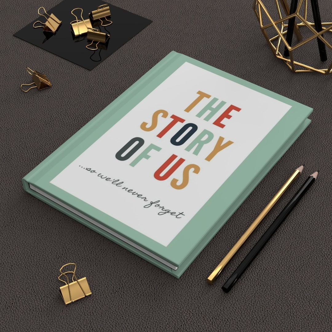 The Story of Us Journal, Dating Journal for Couples, Our Love Story ...
