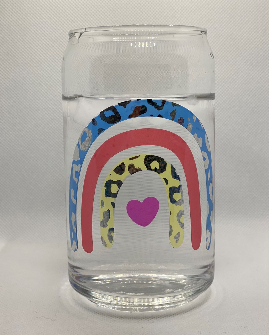 Color Changing Rainbow 16 Oz Libbey Can Glass - Etsy