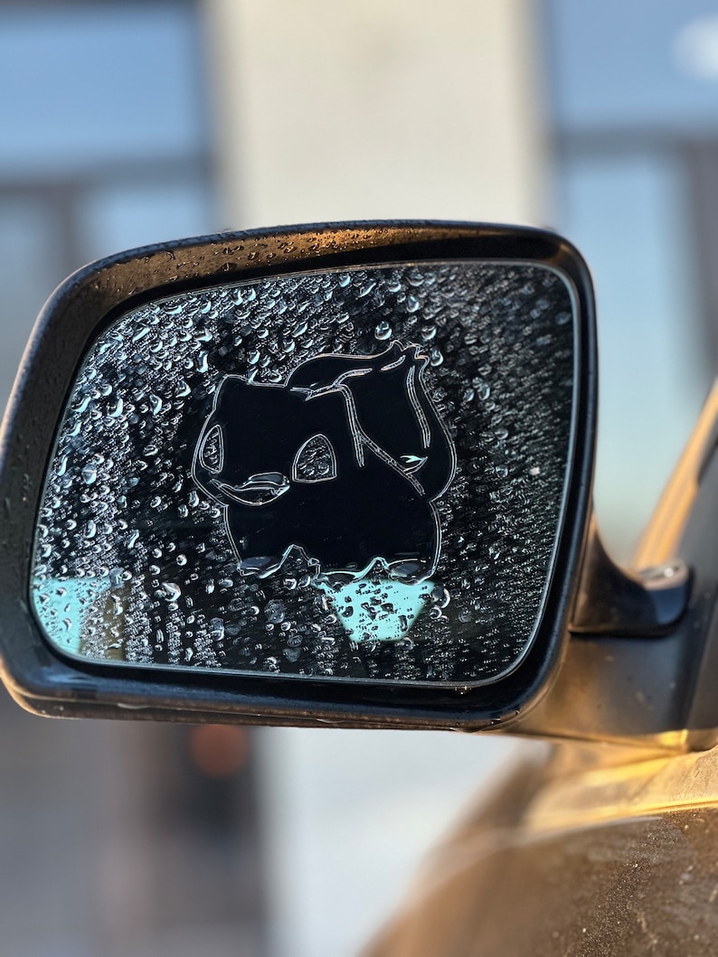Anti Fog/rain Bulbasaur Mirror Peeker - Pokemon Car Accessories ...
