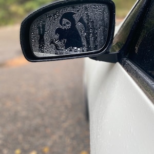 Anti Fog/rain Grim Reaper Mirror Peeker - Car Accessories - Decals ...