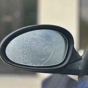 Anti Fog/rain Alien Mirror Peeker (2pcs) - Car Accessories - Etsy