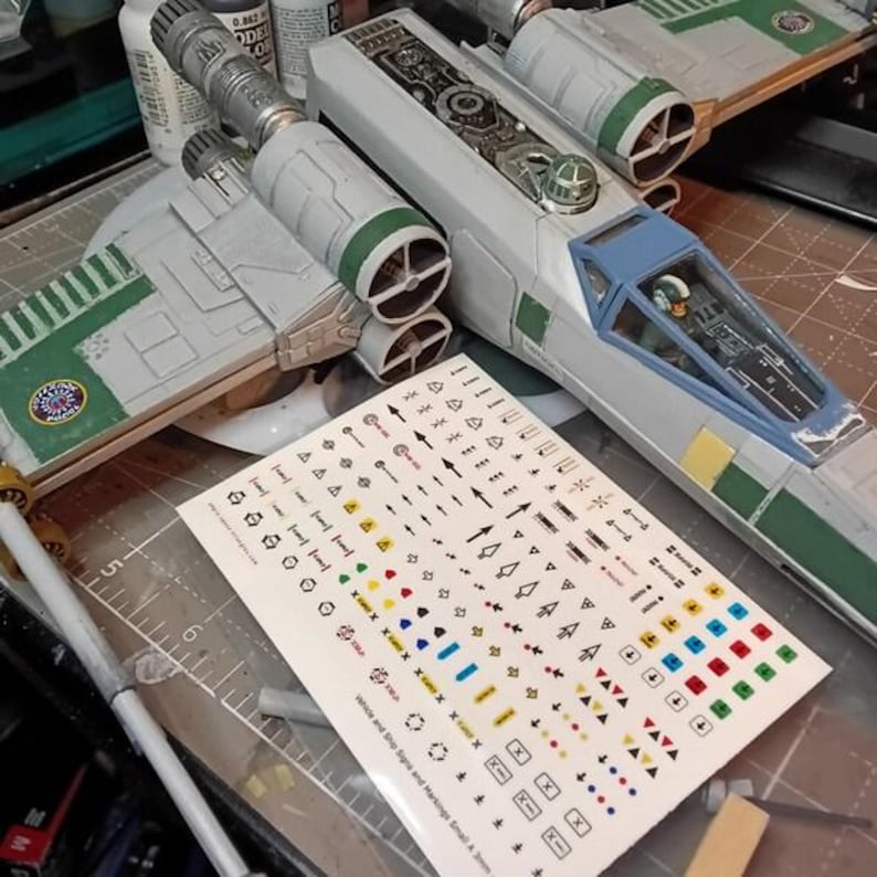 Star Wars Decals - Vehicles and Ship Signs, Markings & Consoles - Water ...