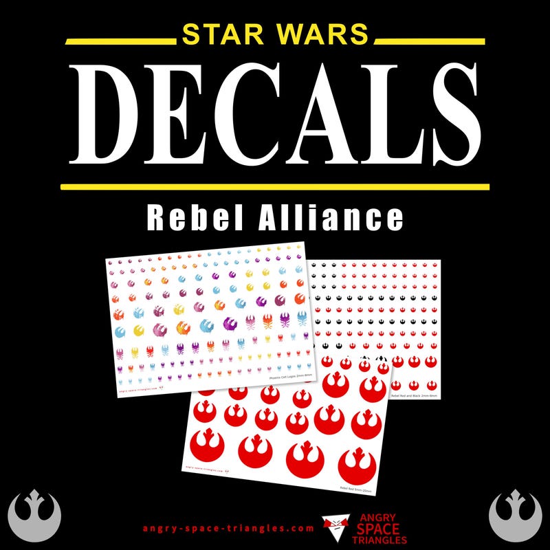 X Wing Model Decals - Etsy