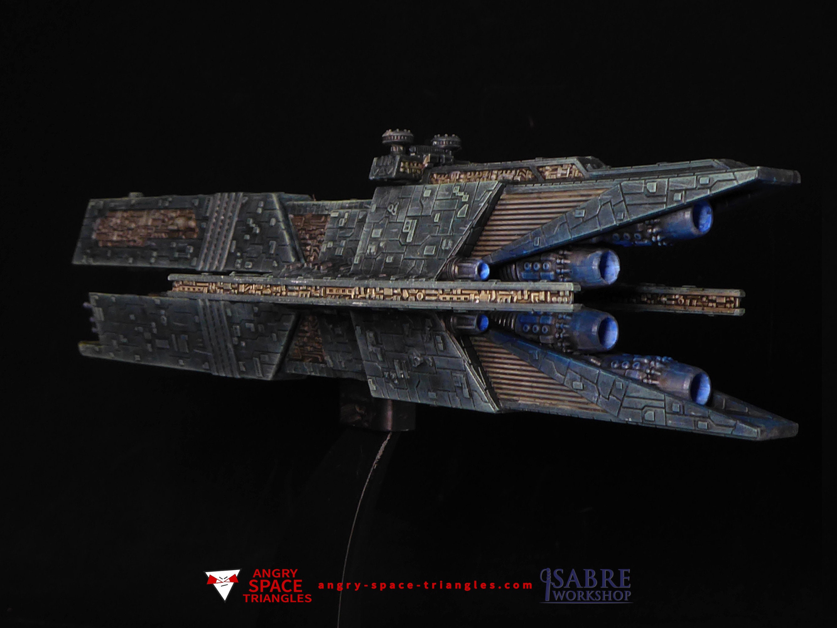 Painted Aggressor Star Destroyer for Star Wars Armada non - Etsy