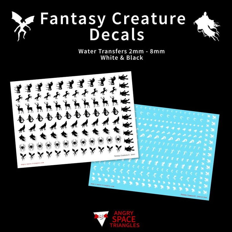 40k Transfer Sheets - Etsy