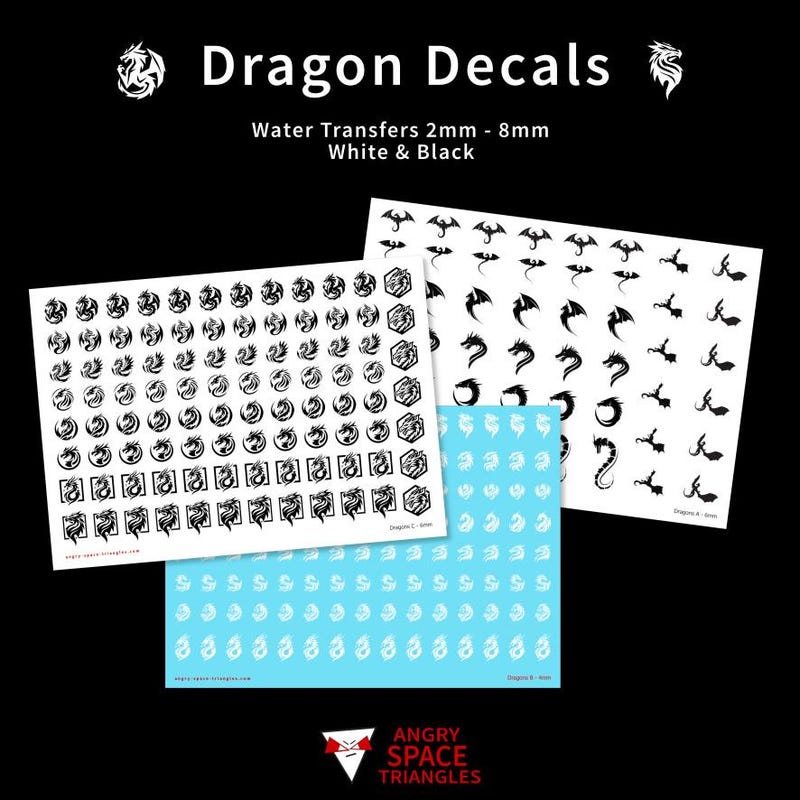 Water Slide Decals - Etsy
