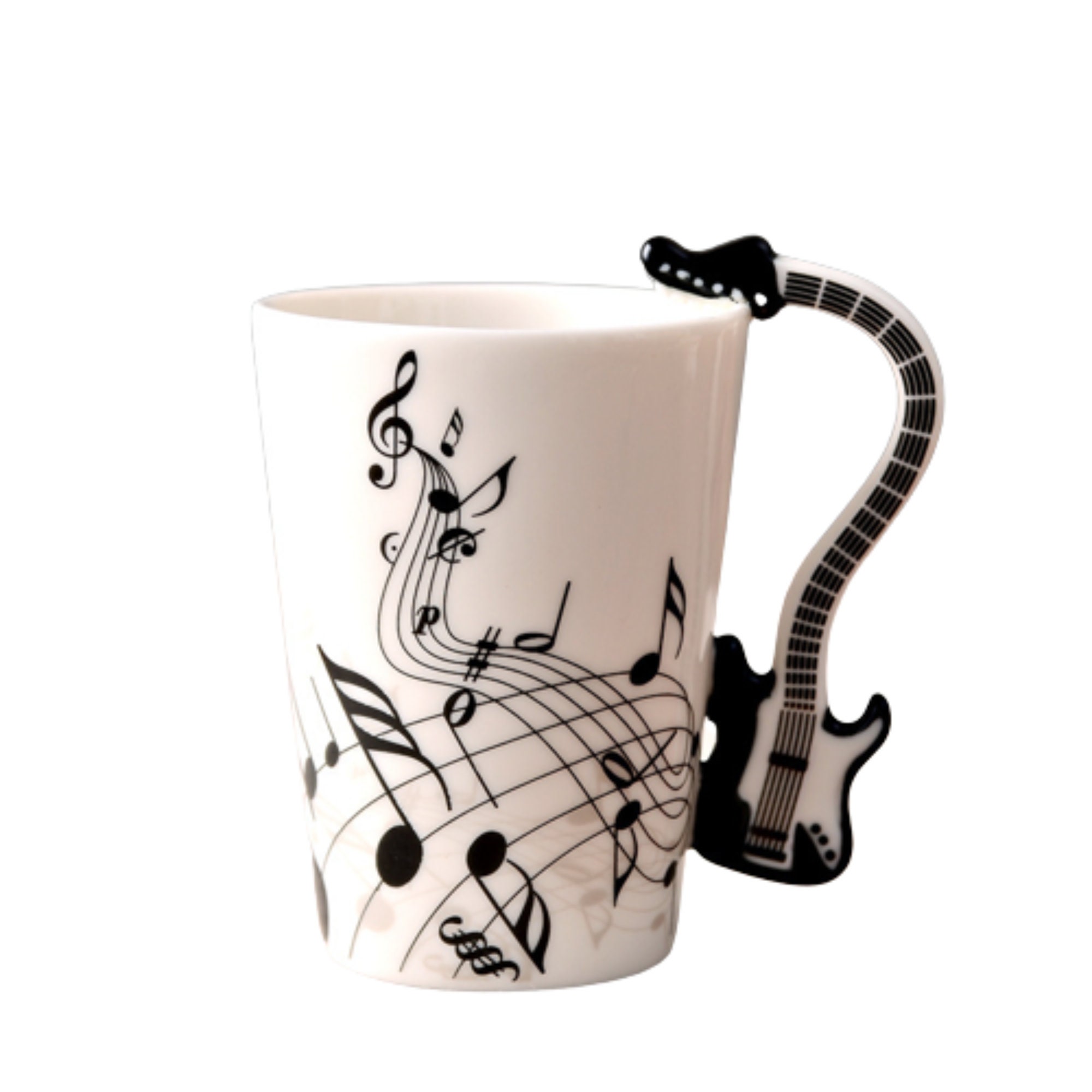 Music Note Cup,mugs Ceramic,guitar Coffee Mugs Personality,gift - Etsy