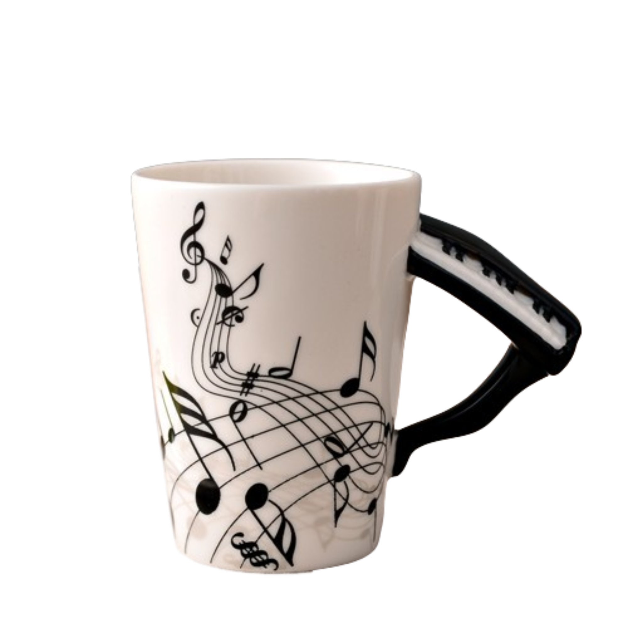 Musical Notes Coffee Mug ,guitar Shaped Coffee Cup,tea Cup Musical ...