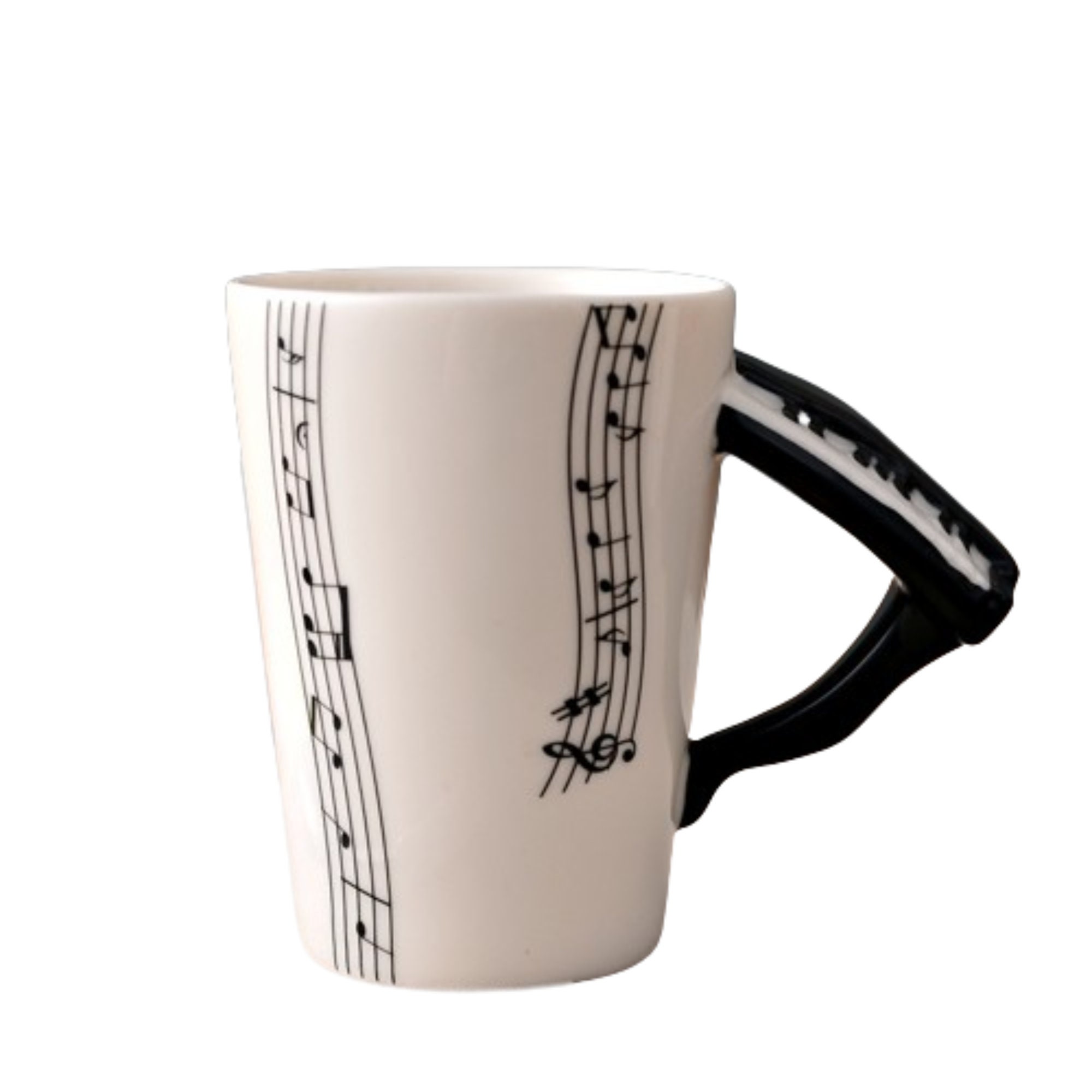 Musical Notes Coffee Mug ,guitar Shaped Coffee Cup,tea Cup Musical ...