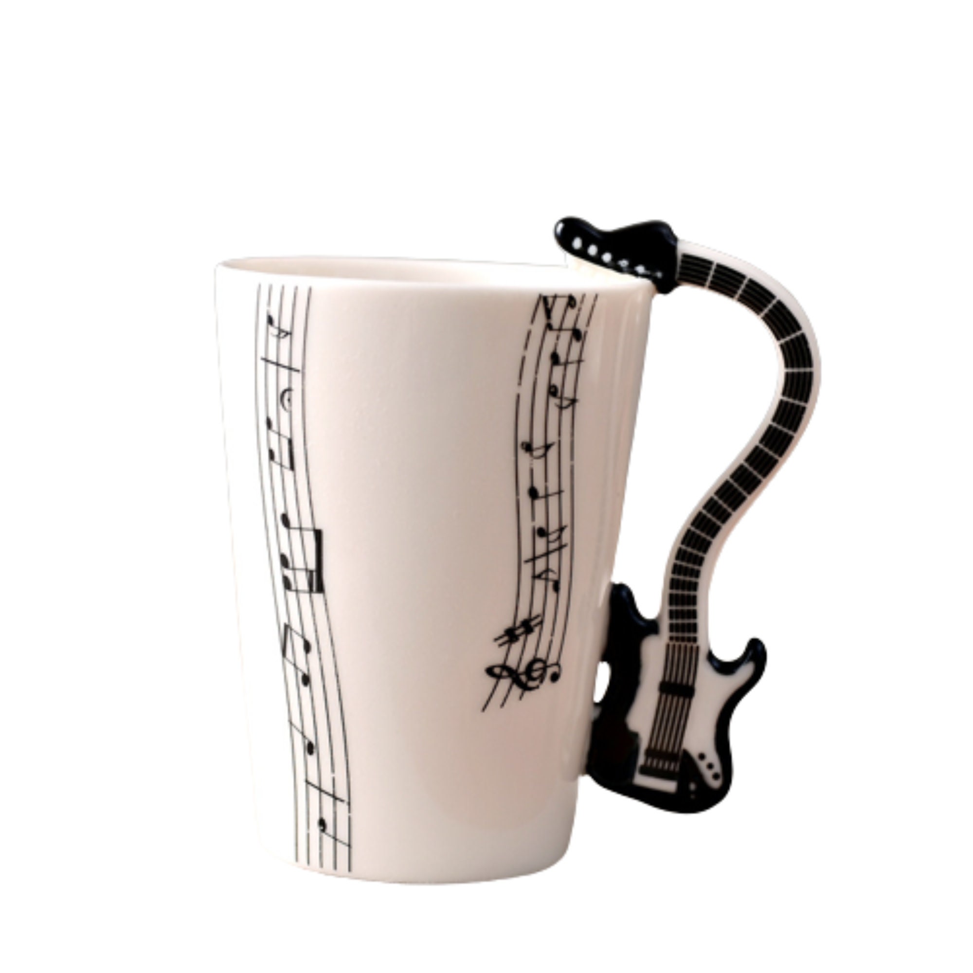 Music Note Cup,mugs Ceramic,guitar Coffee Mugs Personality,gift - Etsy