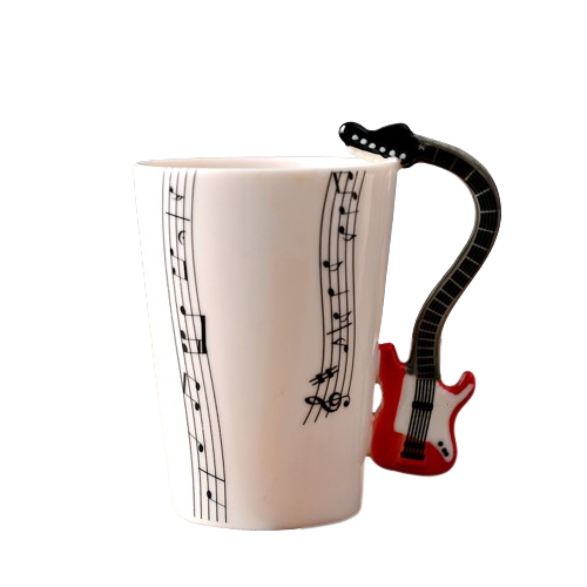 Music Note Cup,mugs Ceramic,guitar Coffee Mugs Personality,gift - Etsy