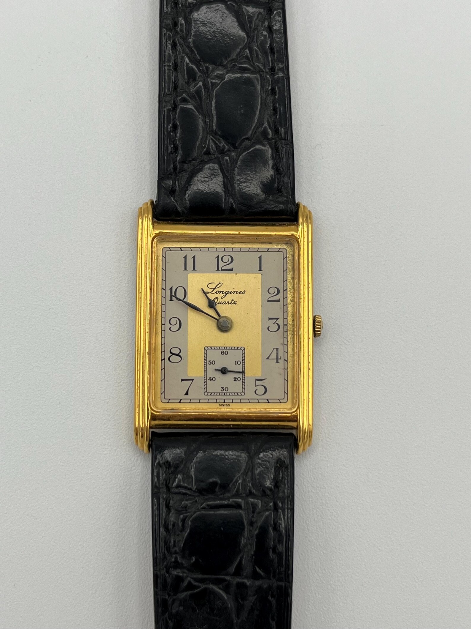 1980s Longines Tank Art Deco 150th Anniversary - Etsy