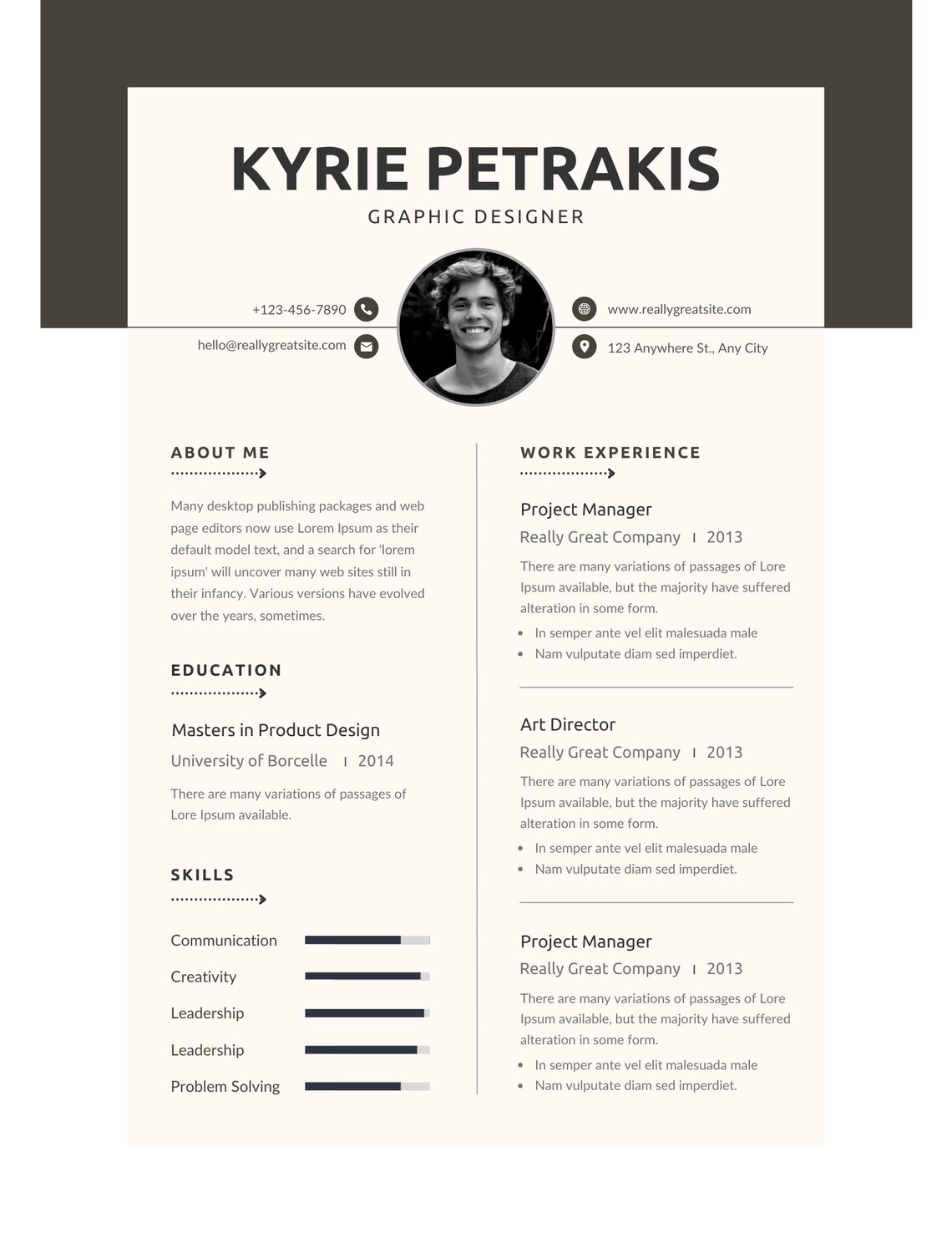 Personalized Resume - Etsy