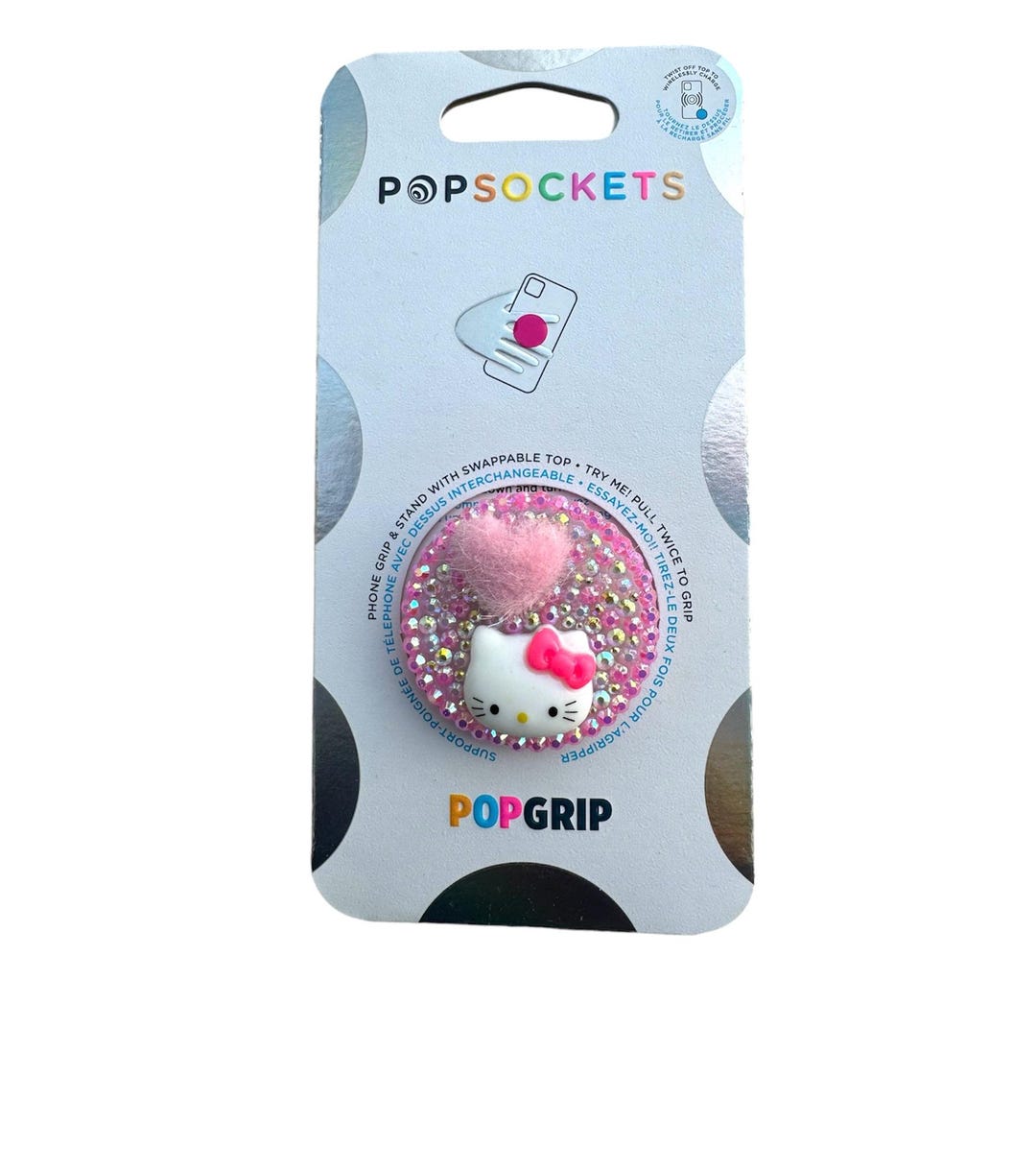Kitty Popsocket, Phone Grip,phone Holder, Phone Stand, Tech Accessories ...