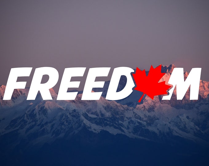 We the People of Canada Patriot Decal Freedom Convoy Decal Truck Decal ...