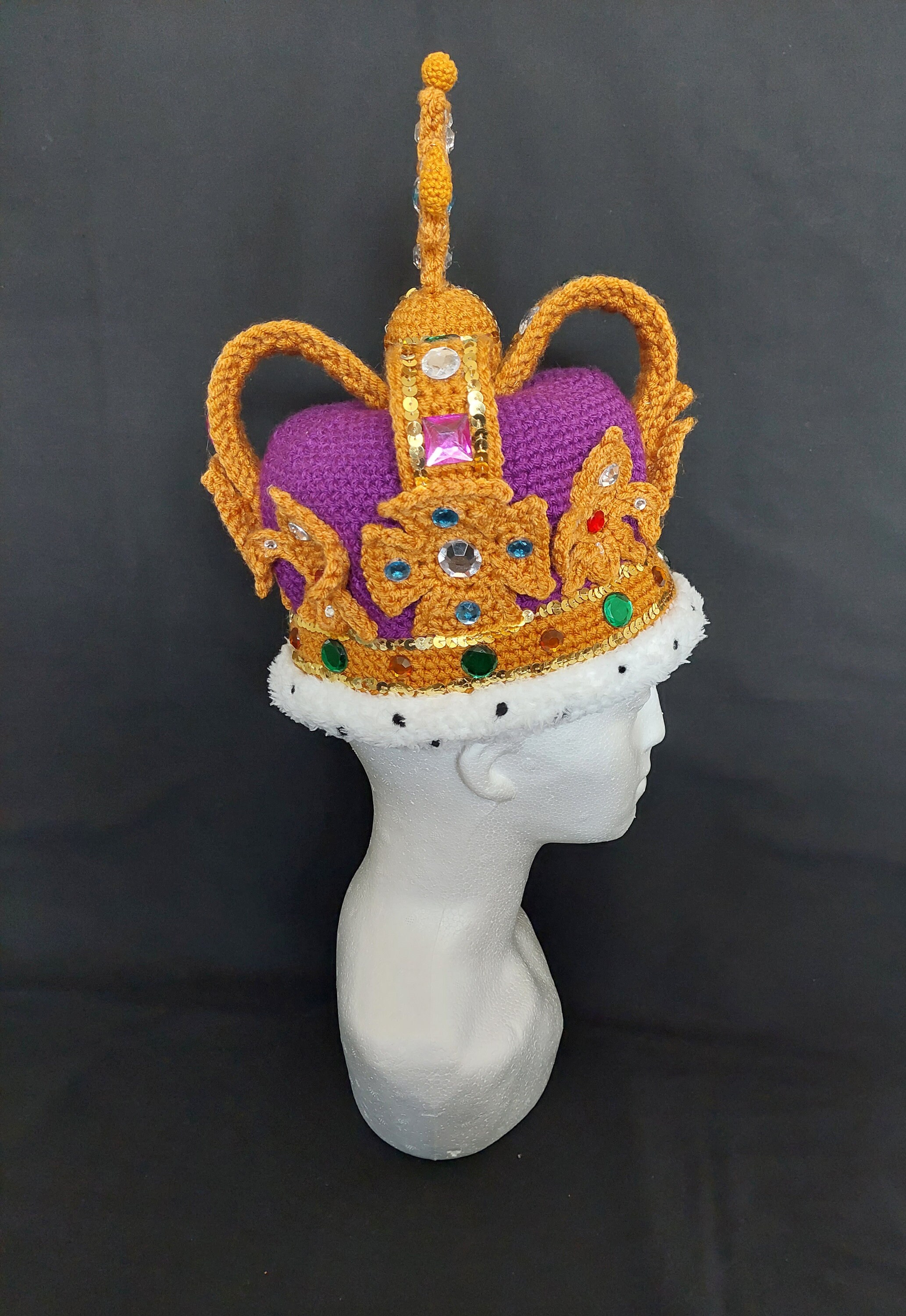 St Edward's Crown Crochet Pattern - Etsy UK