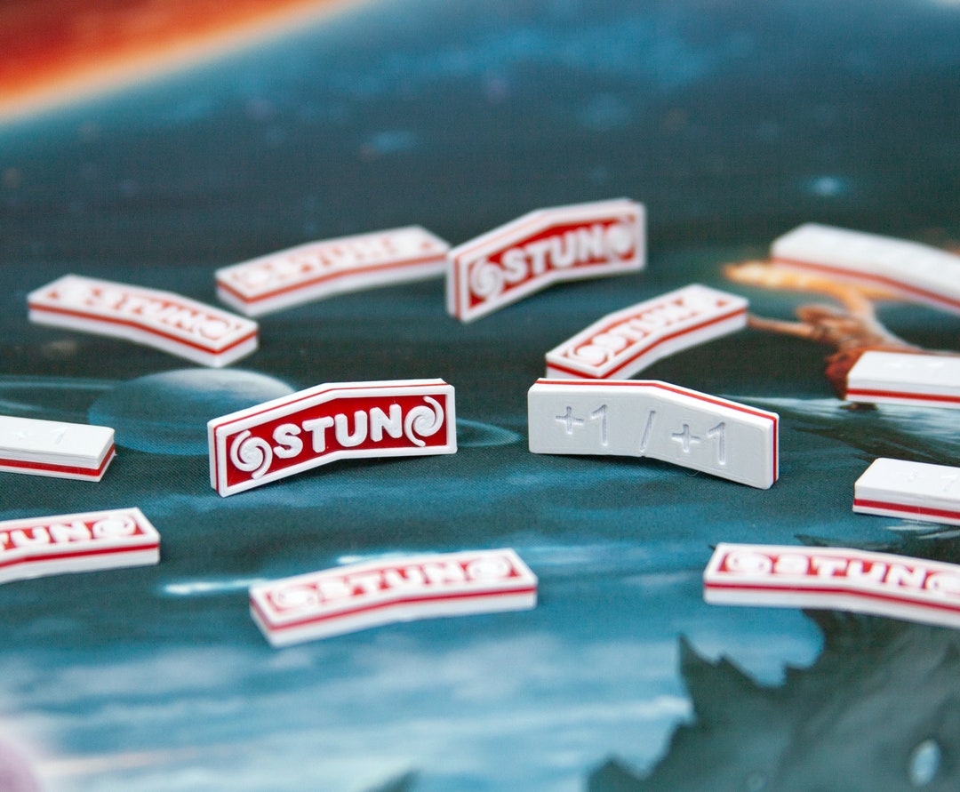 10 Magic STUN // 1/1 Counters REVERSIBLE - Etsy