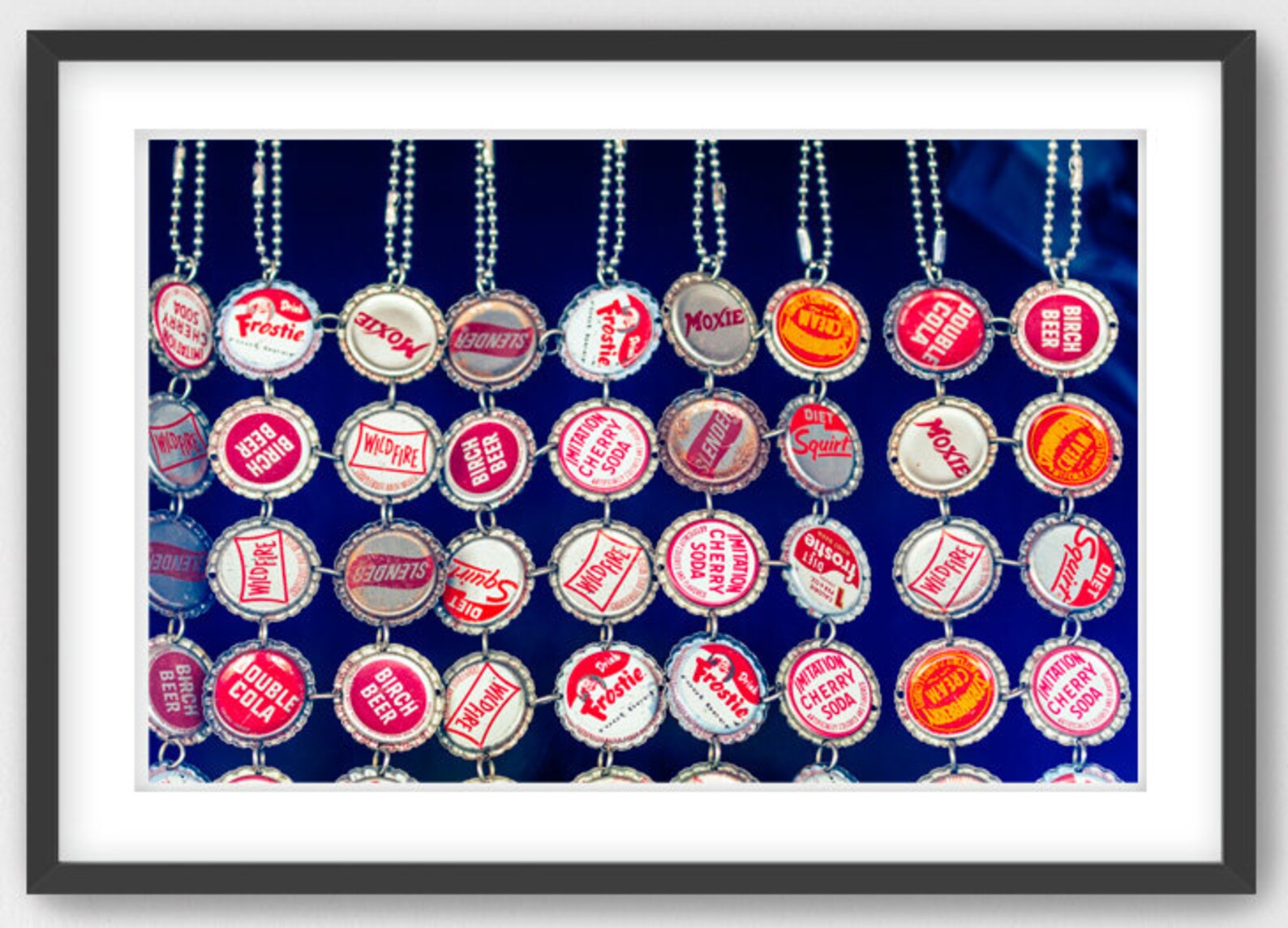 Antique Bottle Caps Collection - Photographic Print - Frame Available ...