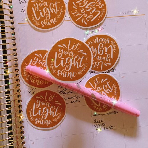 Let Your Light Shine Handprint Template - Etsy