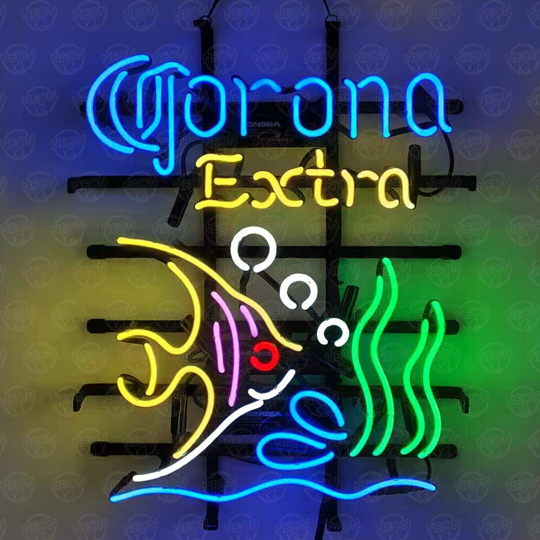Corona Extra Custom Real Glass Neon Sign Bar Creative Neon Home Decor ...