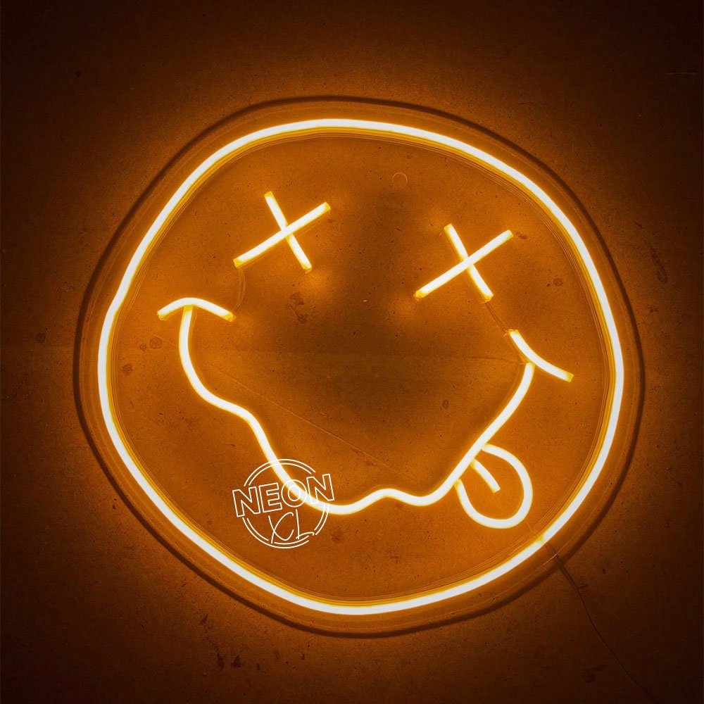 Smiley Face LED Neon Light Signs Personalized Gift Home Led - Etsy