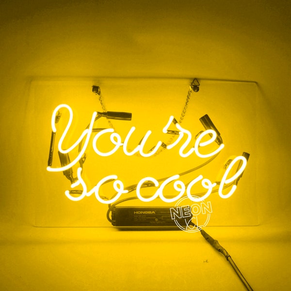 Real Glass Neon Sign - Etsy