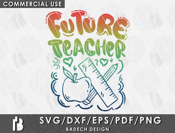 Future Teacher Svg Teacher Svg Future Teacher Hand Drawing | Etsy