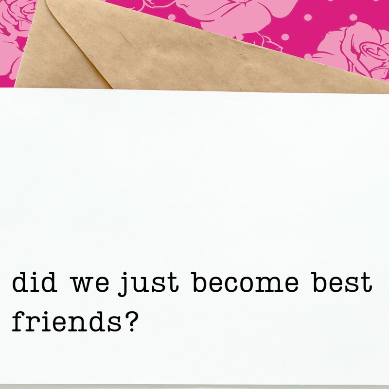 Best Friends Card - Etsy