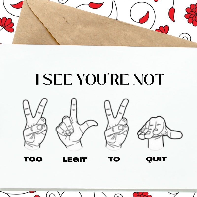 Too Legit to Quit - Etsy