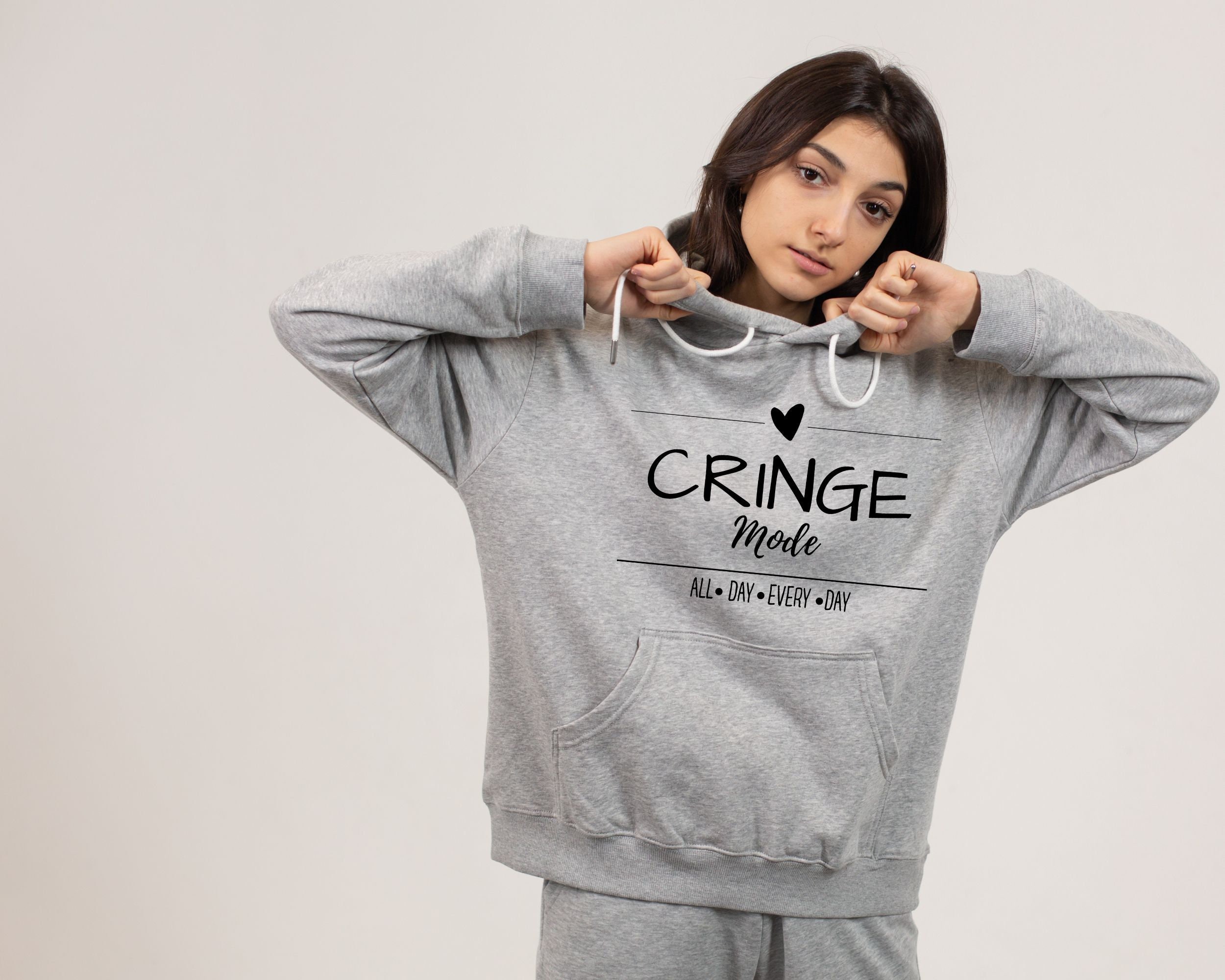 Funny Cringe Mode SVG JPG PNG Cut File for Cricut Slang Quote for ...